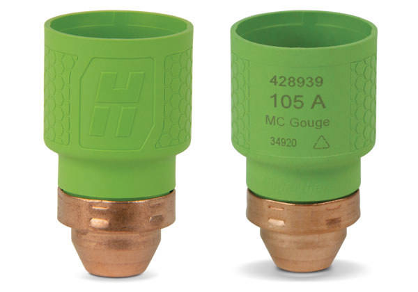 Cartucho Hypertherm: SmartSYNC de 105 A, ranurado de máximo control #428939